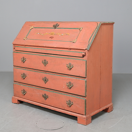 SLIDE-FLAP SECRETARY, rococo 18th century. Furniture - Chests of ...