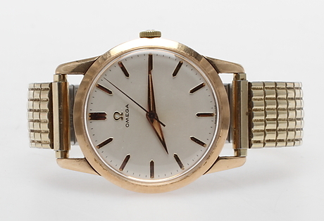 MEN'S Wristwatch, case 14k gold, movement Omega 285. Clocks & Watches ...