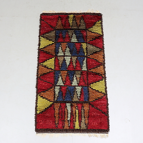 RYAMATTA, 150 x 78 cm, Agnes Olsson, 1961. Carpets & Textiles - Carpets ...