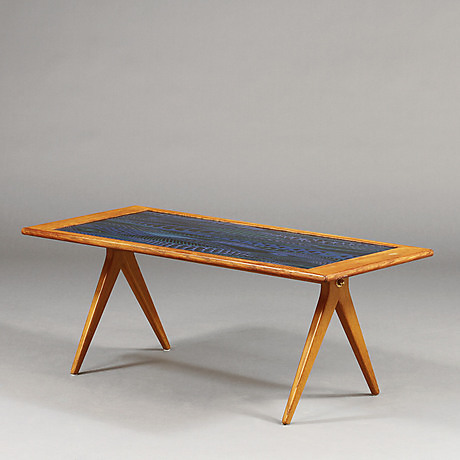 STIG LINDBERG. Coffee table, NK's Trivaserie, Gustavsberg and Nordiska ...
