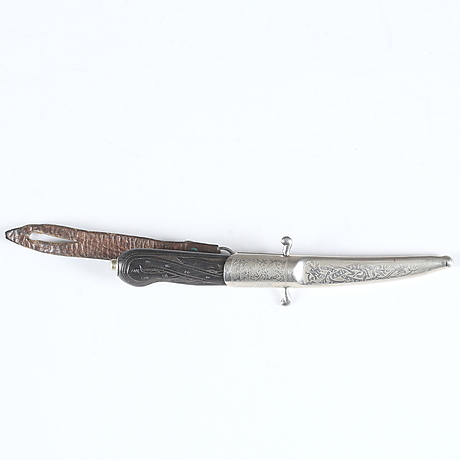 KNIFE, Pontus Holmberg, Eskilstuna, 1900s. Weapons & Militaria - Edged ...