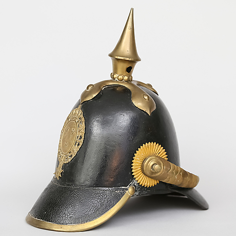 KASK, m/1845 för manskap vid infanteriet. Vapen & Militaria - Uniformer ...