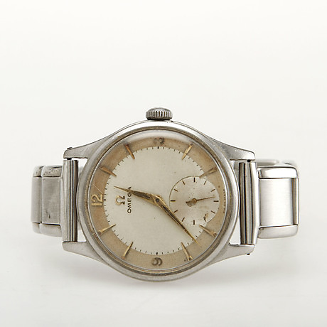 WRIST WATCH, Omega Sovereign. Steel. Manual. 1940s. Clocks & Watches ...
