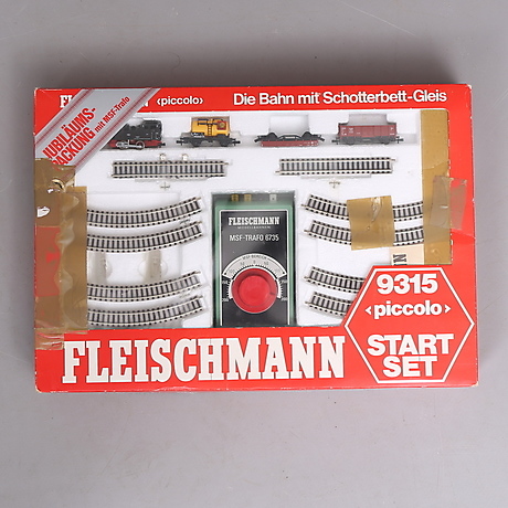 FLEISCHMANN. Model Railway, Piccolo, "9315 Starter Set". Toys - Auctionet
