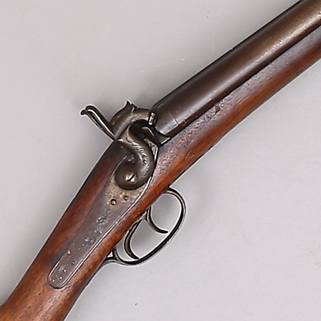 BLOCK RIFLE, double barrel, for hunting, 1800s. Weapons & Militaria ...