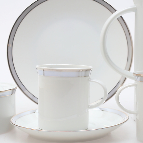 COFFEE SET, 40 pieces, porcelain, Rosenthal, studio-linie Berlin ...