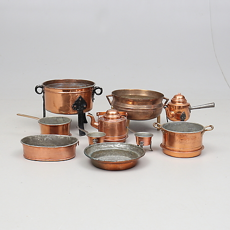 COPPER OBJECTS, 19th/20th century. Silver & Metals - Pewter, Brass ...