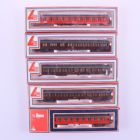 CARS, 5 pcs. DSB, Lima. Toys - Auctionet