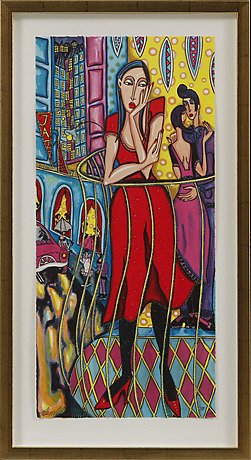 ANGELICA WIIK. Lithography, sign o number 278/290. Art - Engravings ...