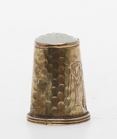 FINGERBORG, 14k guld stmpl BH. Vikt ca 3 gram. Smycken & Ädelstenar ...