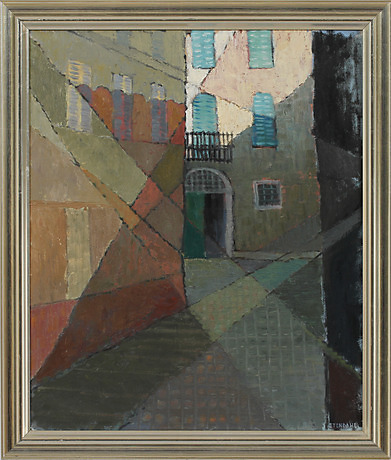 STENDAHL. Oil on canvas. Signed. Art - Paintings - Auctionet