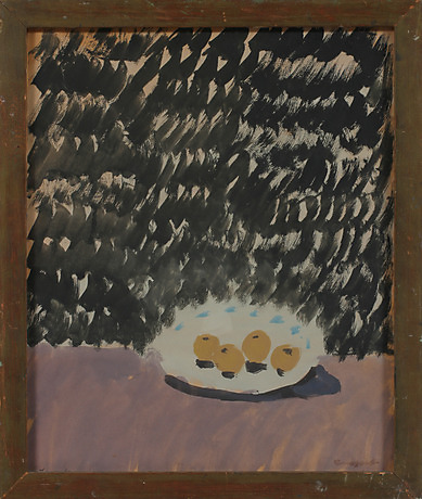 OLLE LANGERT. Akvarell, signerad. Konst - Måleri - Auctionet
