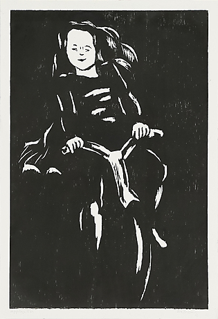 EVA FORSBERG. Grafiskt blad, numrerad och signerad. Konst - Grafik ...