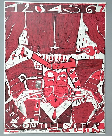 HORST JANSSEN. POSTER FROM 1969. Art - Graphic - Auctionet