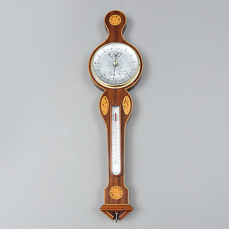 BAROMETER with thermometer, Shortland, Manchester, first half of the ...