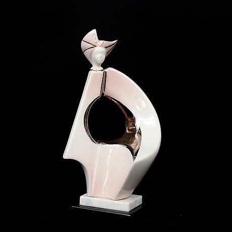 FIGURINE, porcelain, Grupo Galos, Spain, second half of the 20th ...