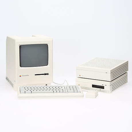 COMPUTER, Macintosh Plus 1mb, Apple Inc, 1980s. Miscellaneous - Modern ...
