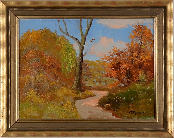 THORVALD RYGAARD. Oil on canvas. Art - Paintings - Auctionet