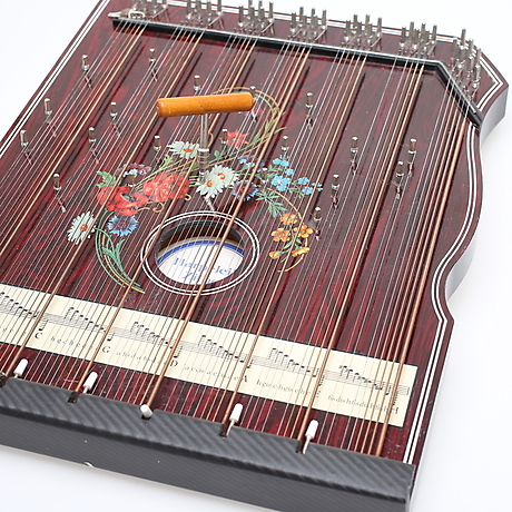 CITTRA, Harpelik Zither. Övrigt - Musikinstrument - Auctionet