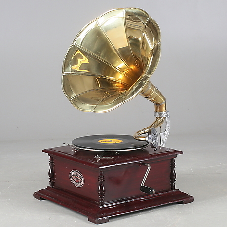 FUNNEL GRAMOPHONE, Soundmaster, late 20th century/contemporary ...