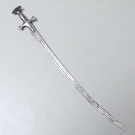 TULWAR, 19th century. Weapons & Militaria - Edged weapons - Auctionet