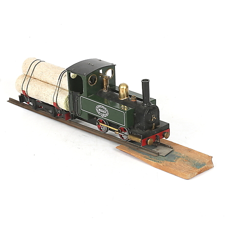 LOCOMOTIVE and WAGON, Mamod steam railway, 1970s. Toys - Auctionet