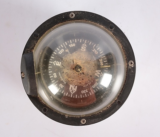 SHIP'S COMPASS, second half of the 20th century. Miscellaneous ...