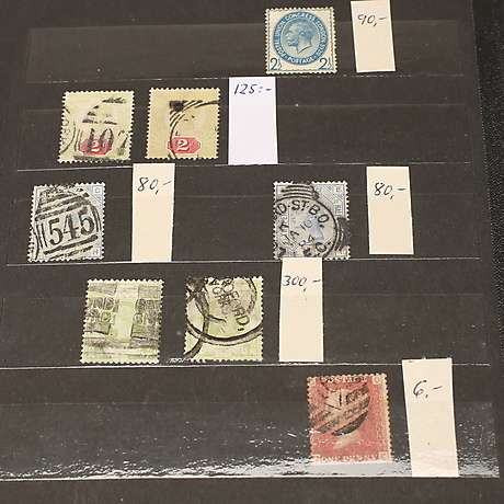 STAMP ALBUM, 3 pieces, mixed. Coins, Medals & Stamps - Stamps - Auctionet