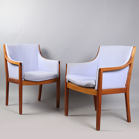 FRAME CHAIRS, a pair, Klaessons Möbelfabrik, mid-20th century ...