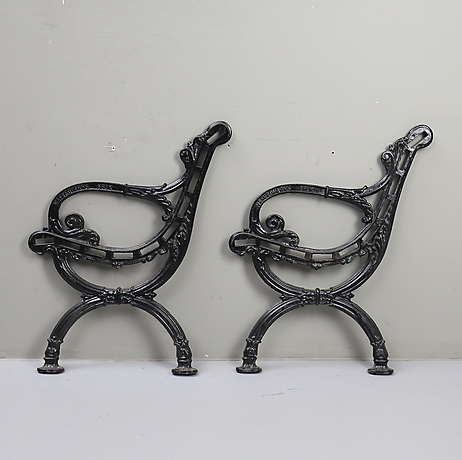 GAVLAR, gjutjärn, Näverkvarn, 1900-tal. Trädgård & Byggnadsvård ...