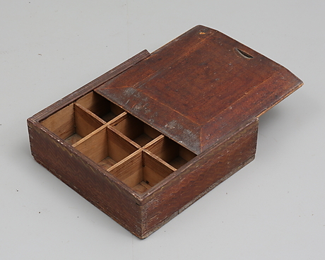 BOX, 1800s. Swedish Folk Art - Auctionet