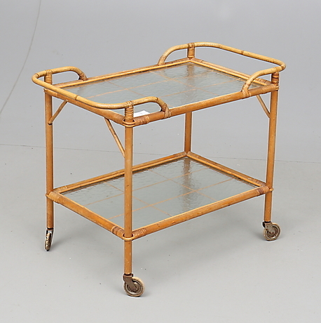 SERVING WAGON, 1940s/50s. Furniture - Other - Auctionet