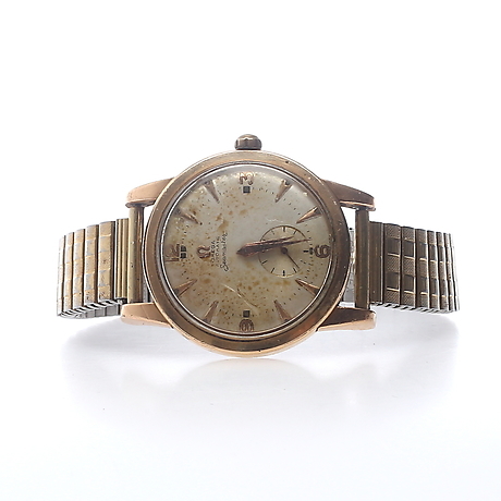 WRIST WATCH, Omega Seamaster, hammer automatic, cal. 344, steel/doublé ...