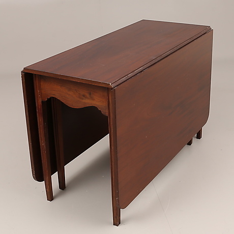 FLAP TABLE, mahogany, England. Furniture - Tables - Auctionet
