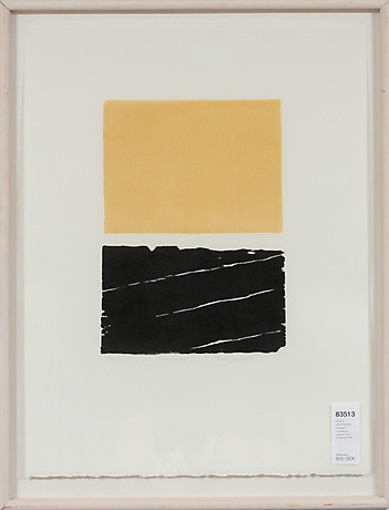 PEDER JOSEFSSON. Lithograph, "Landscape", signed and numbered 8/40. Art ...