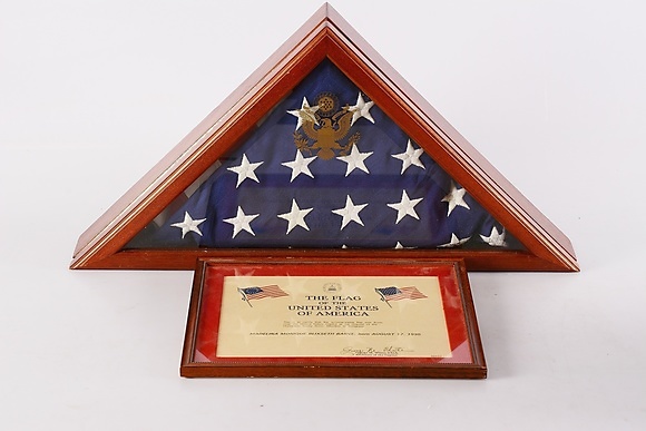 AMERICAN FLAG, flown over the White House. Miscellaneous ...