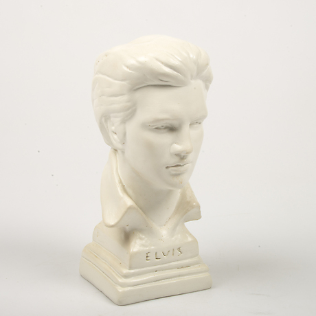 SCULPTURE, Elvis, plaster. Art - Sculptures & Bronzes - Auctionet