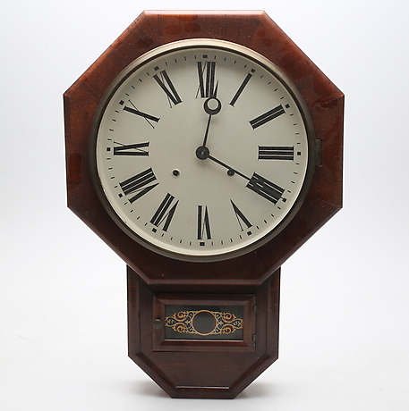 WALL CLOCK, Waterbury Clock Co, circa 1900. Clocks & Watches - Wall ...