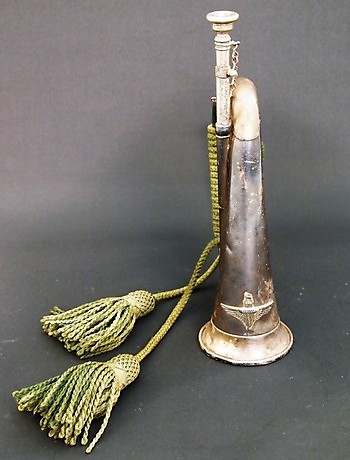 SIGNAL HORN, PROBABLY MILITARY AIR WEAPON. Miscellaneous - Musical ...