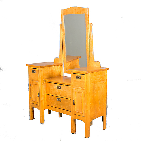 MIRROR AGENCY, birch, first half of the 20th century. Furniture ...