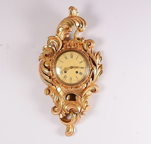 PENDULUM, gilded, 20th century. Clocks & Watches - Wall Clocks - Auctionet