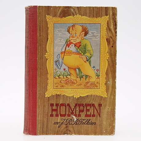 J. R. .R TOLKIEN'S HOMPEN I FÖRSTA SVENSKA UPPLAGAN. Böcker, Kartor ...