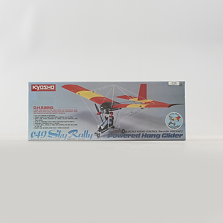 MODELLFLYGPLAN, byggsats, Sky Rally 049, Kyosho, Japan. Leksaker ...