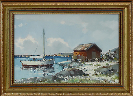 TAGE ERIKSSON. Oil on canvas, signed. Art - Paintings - Auctionet