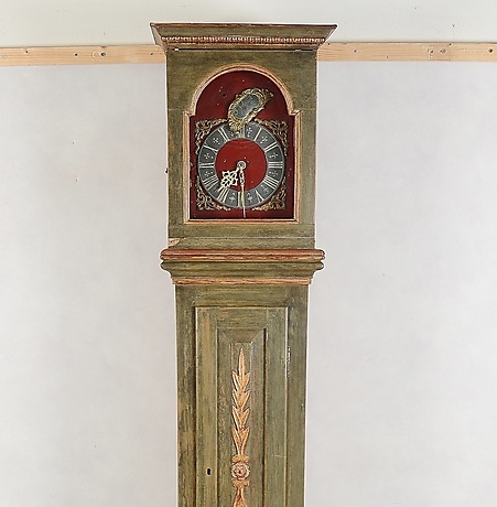 FLOOR CURVE, marked F Schmidt Oxbull, 19th century. Clocks & Watches ...