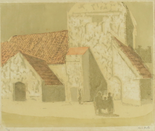 LOUIS BASTIN. lithograph, signed and numbered 27/200. Art - Engravings ...