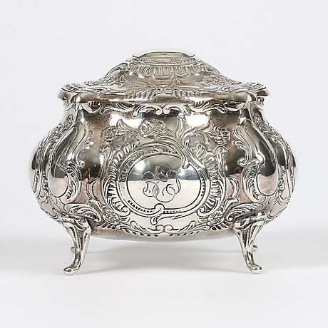 SUGAR BOWL, silver, GEWE, 1963. weight 206 grams. Silver & Metals ...