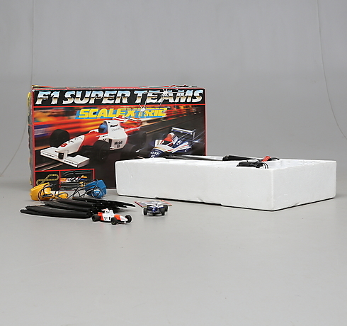 CAR TRACK, F1 Super Teams, Scalextric, second half of the 20th century ...