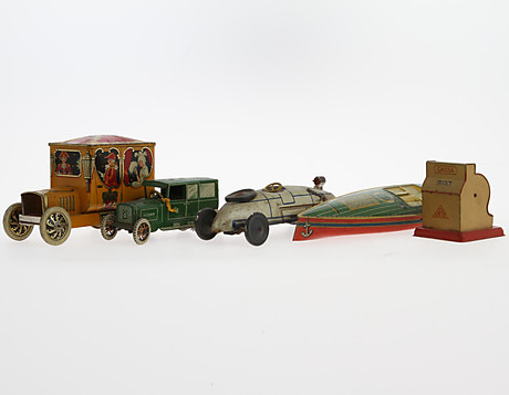 TOYS, 5 pcs, 1900s. Toys - Auctionet