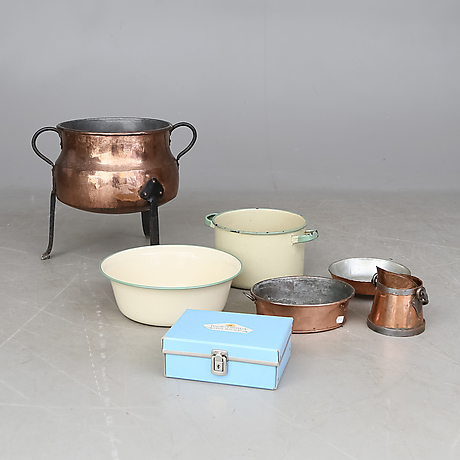 COLLECTION OF COPPER OBJECTS. Silver & Metals - Pewter, Brass & Copper ...